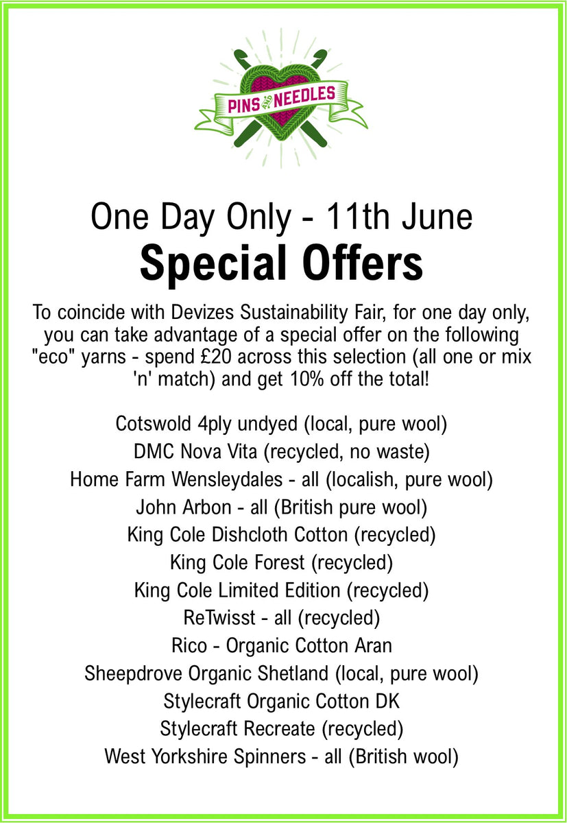 ONE DAY ONLY SPECIAL OFFER! Saturday 11th June – Vixter Woolista